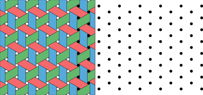 Hexagonal Cross Stitch – Isohedral